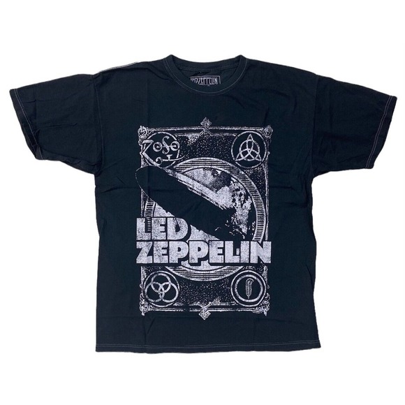 Led-Zeppelin | Shirts | Ledzeppelin Mens Officially Licensed Graphic ...